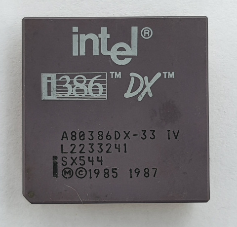 Intel 386DX 33 - Vogons Wiki